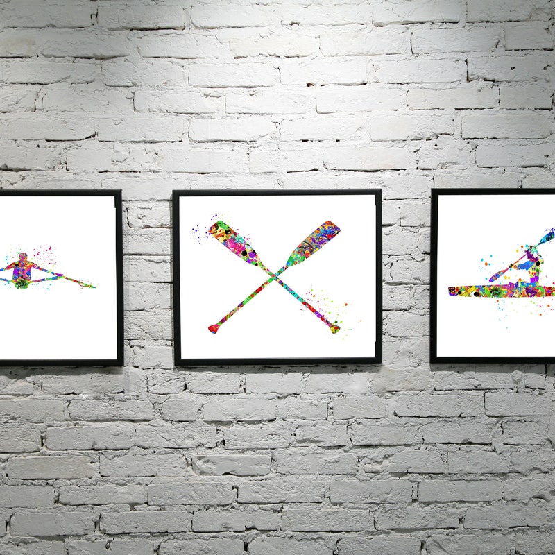Rowing Art - Etsy