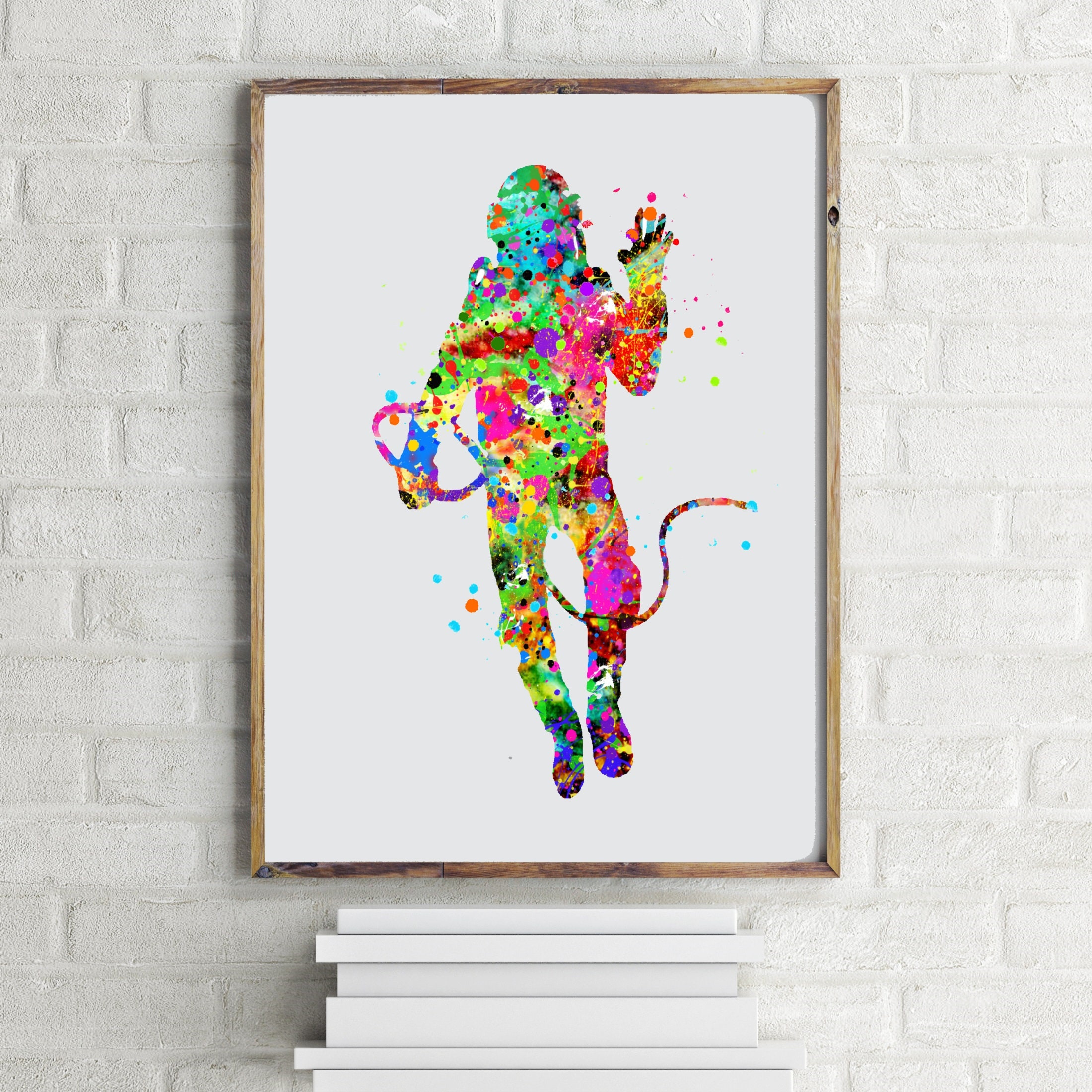 Astronaut Print Spaceman Art PRINTABLE Spacesuit Spacewoman - Etsy