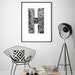 Letter H Wall Decor Letter Art Letter H Print PRINTABLE - Etsy UK