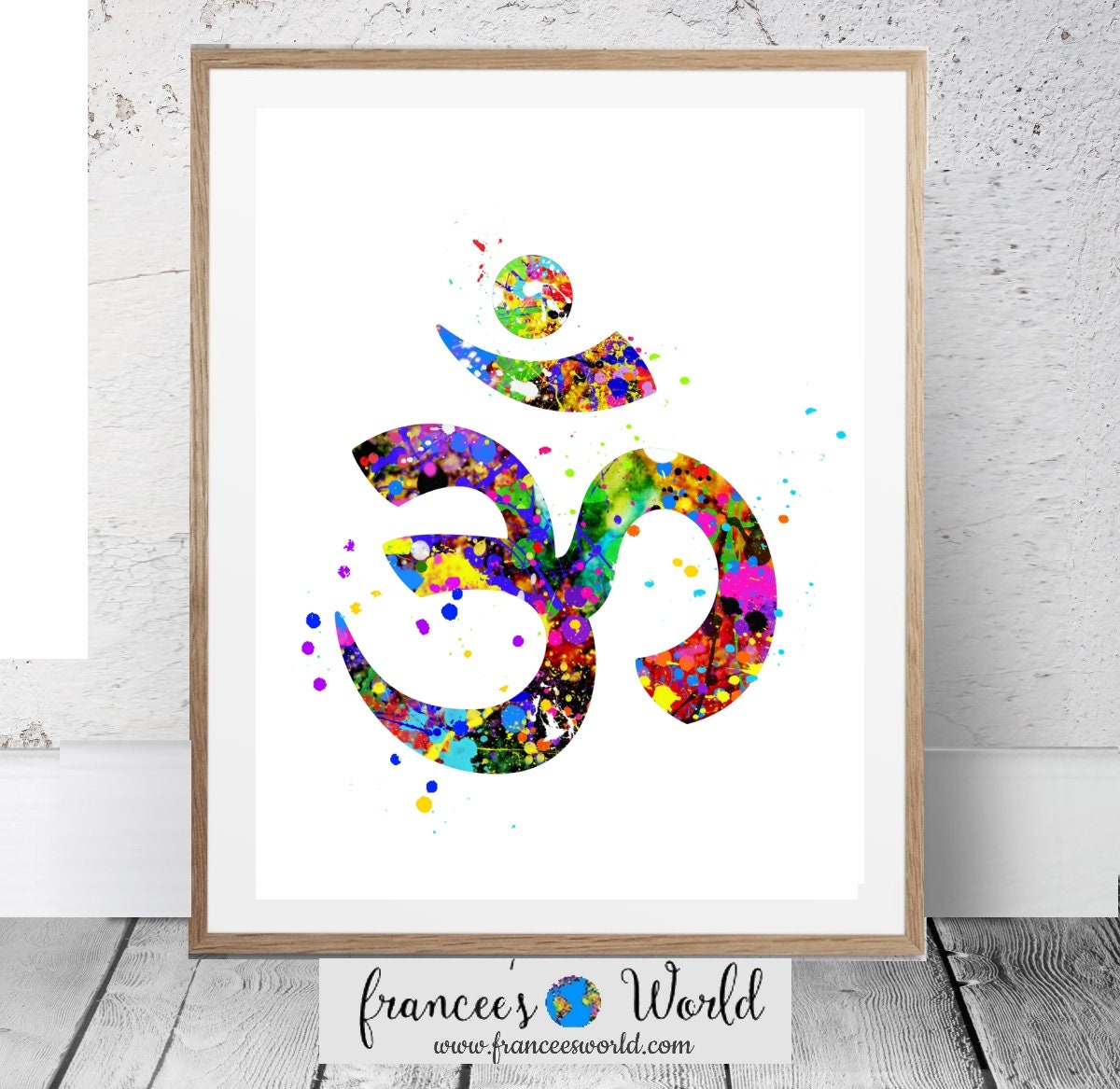 Yoga Watercolor Print Set Yoga Yoga Gift Ohm Print | Etsy