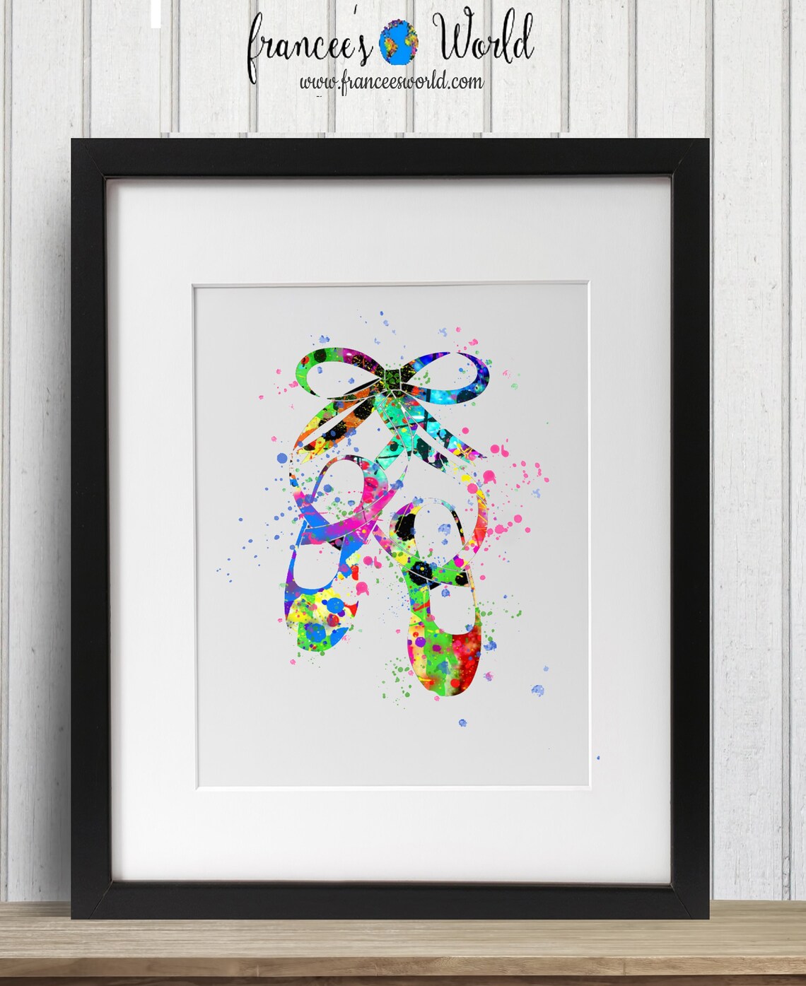 Ballet Shoes Ballerina Print Ballet Print Ballerina Party | Etsy