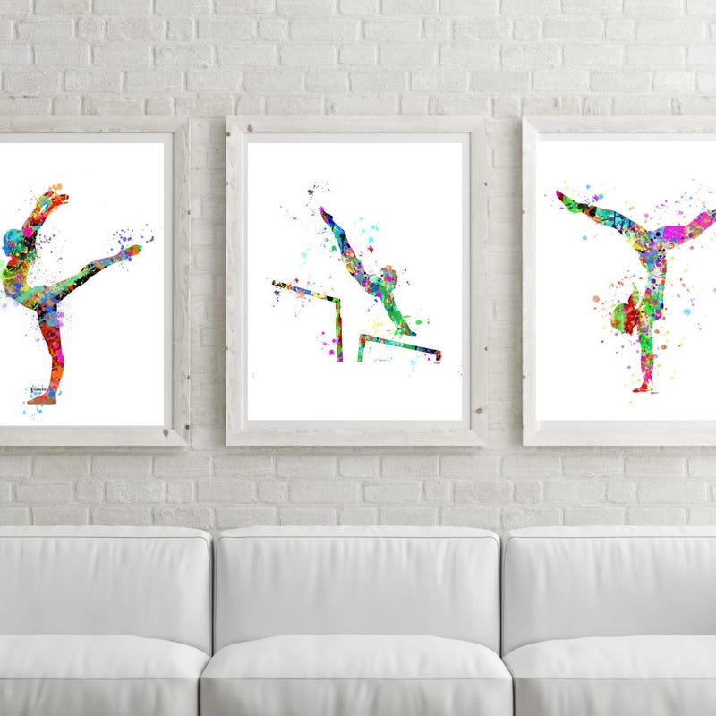 Gymnastics Poster - Etsy
