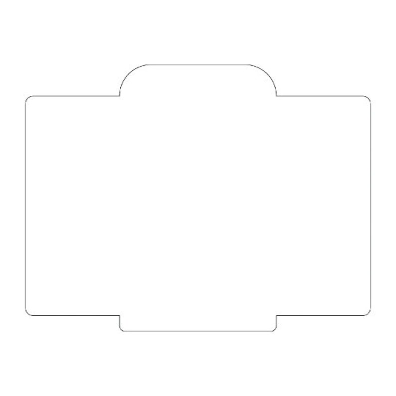 5" X 7" Envelopes Templates Svg Pdf Png Eps Dwg Dxf Layered Silhouette ...