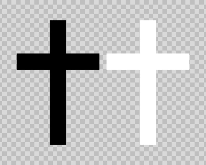Christianity Latin Cross Vector Graphic | 12 Formats Inc. SVG | Cut ...