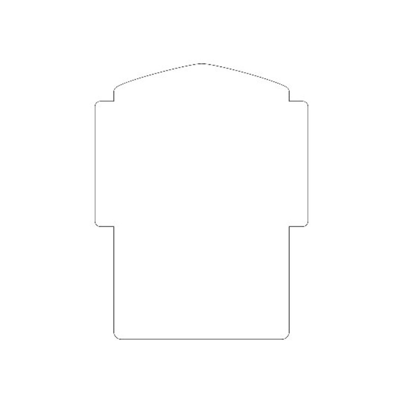 5" X 7" Envelopes Templates Svg Pdf Png Eps Dwg Dxf Layered Silhouette ...