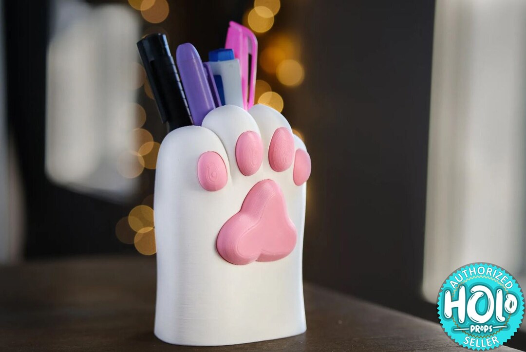 Kawaii Cat Desk Organizer - Keep Your Desk Organized and Adorable With ...