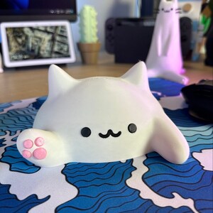 Bongo Cat Desk Home Decor Custom-made Desk Decoration for Cat Lovers ...