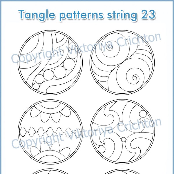 Zentangle String - Etsy