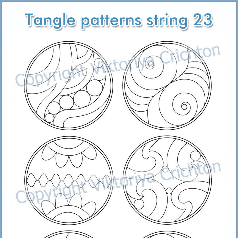 Zentangle String - Etsy