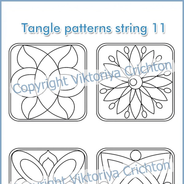 Zentangle String - Etsy