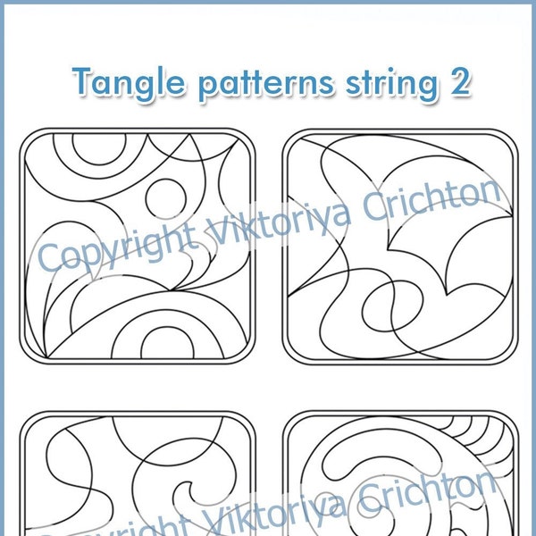 Zentangle String - Etsy