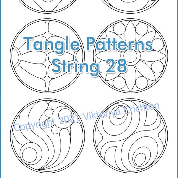 Zentangle String - Etsy