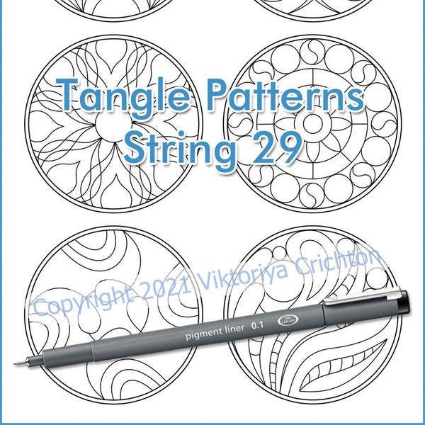 Zentangle String - Etsy