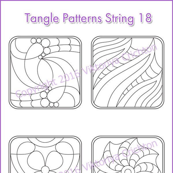 Zentangle String - Etsy