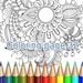 Coloring Page 51, Zen Dangles, Doodle Zenspirations, Zendoodle ...