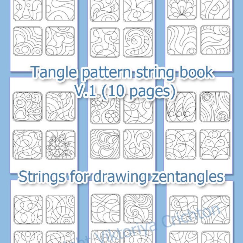 Zentangle String - Etsy
