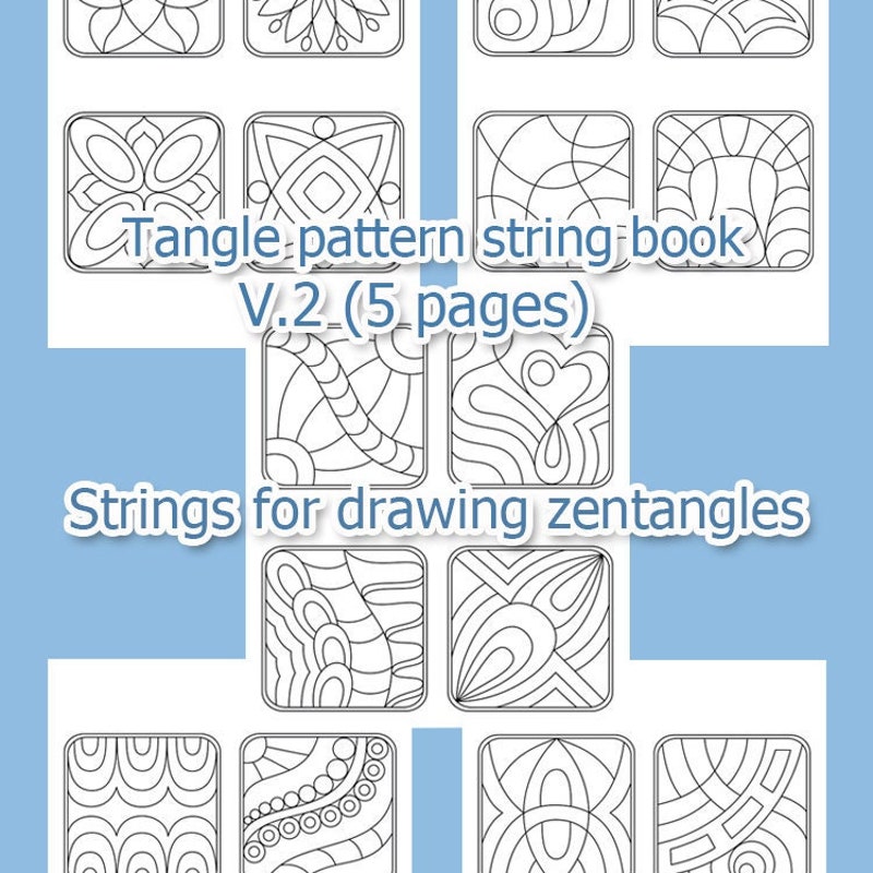 Zentangle String - Etsy