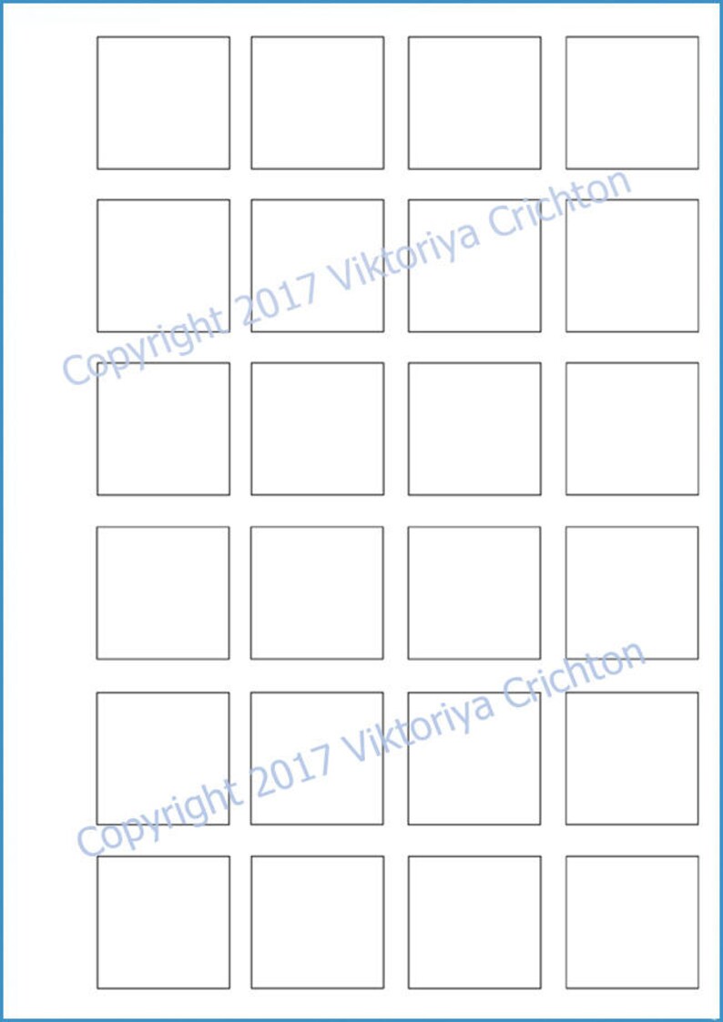 Printable Organizer Pattern of Zentangle PDF 6 Jpeg File. - Etsy