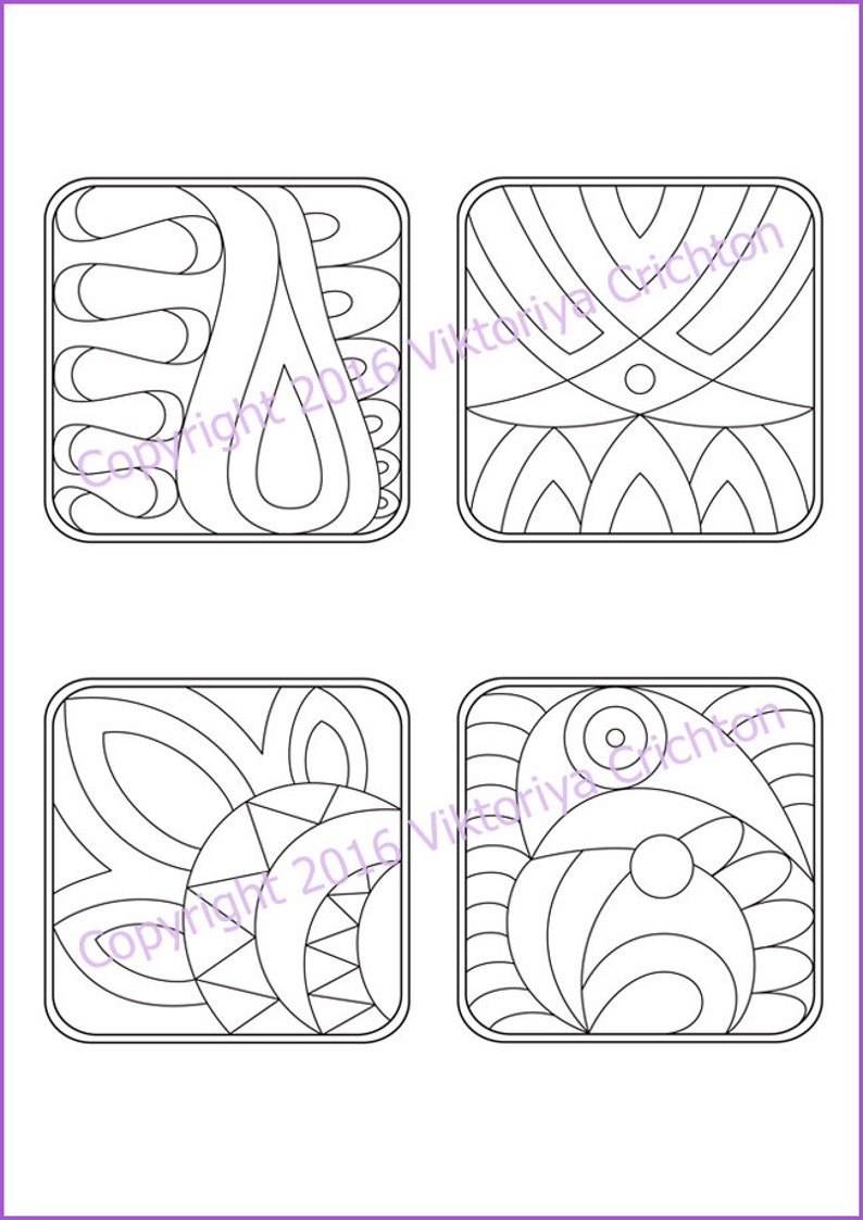 Zentangles Strings 17 for Drawing Patterns. Tangle Pattern - Etsy