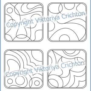 Strings 1 for Drawing Zentangles. Tangle Pattern Printable String, PDF ...