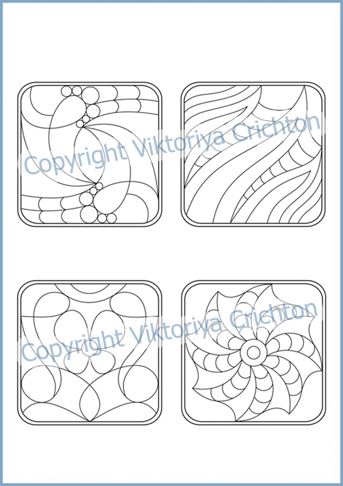 Zentangles Strings 18 for Drawing Patterns. Zentangle Starter Pages ...