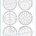 Strings for Drawing Zentangles_28. Zentangle Circle Starter Pages ...
