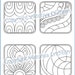 Tangle Pattern String Book V.2 5 Pages, Strings for Drawing Zentangles, Digital PDF and JPEG ...