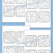 Tangle Pattern String Book V.1 (10 Pages), Strings for Drawing Zentangles, Digital PDF and JPEG ...