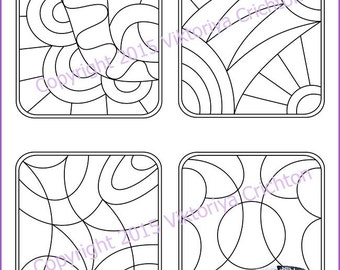 Zentangles Strings for Drawing Patterns 10. Tangle Pattern | Etsy