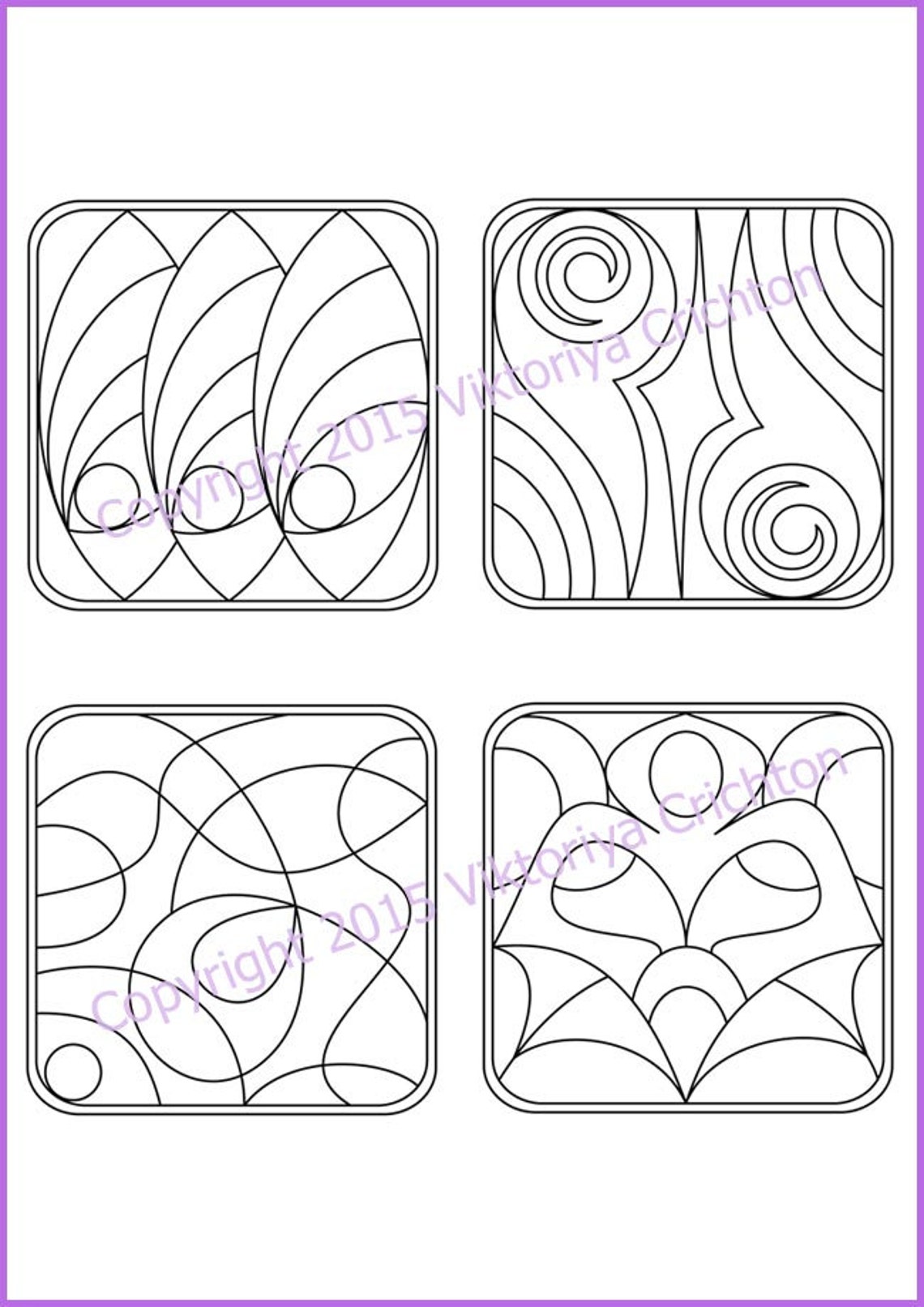 Strings for drawing zentangles 6. Tangle pattern printable | Etsy