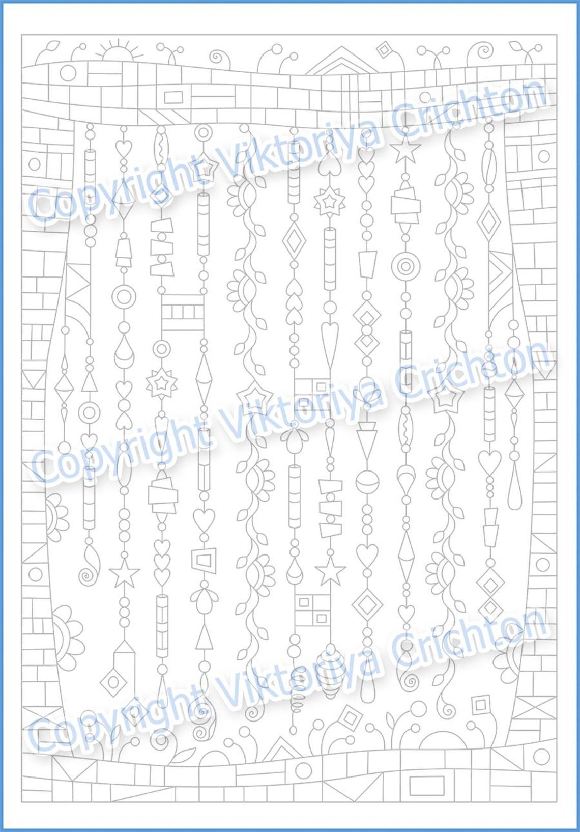 Coloring Page 51, Zen Dangles, Doodle Zenspirations, Zendoodle ...