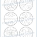 Strings for Drawing Zentangles_23. Zentangle Circle Starter Pages ...