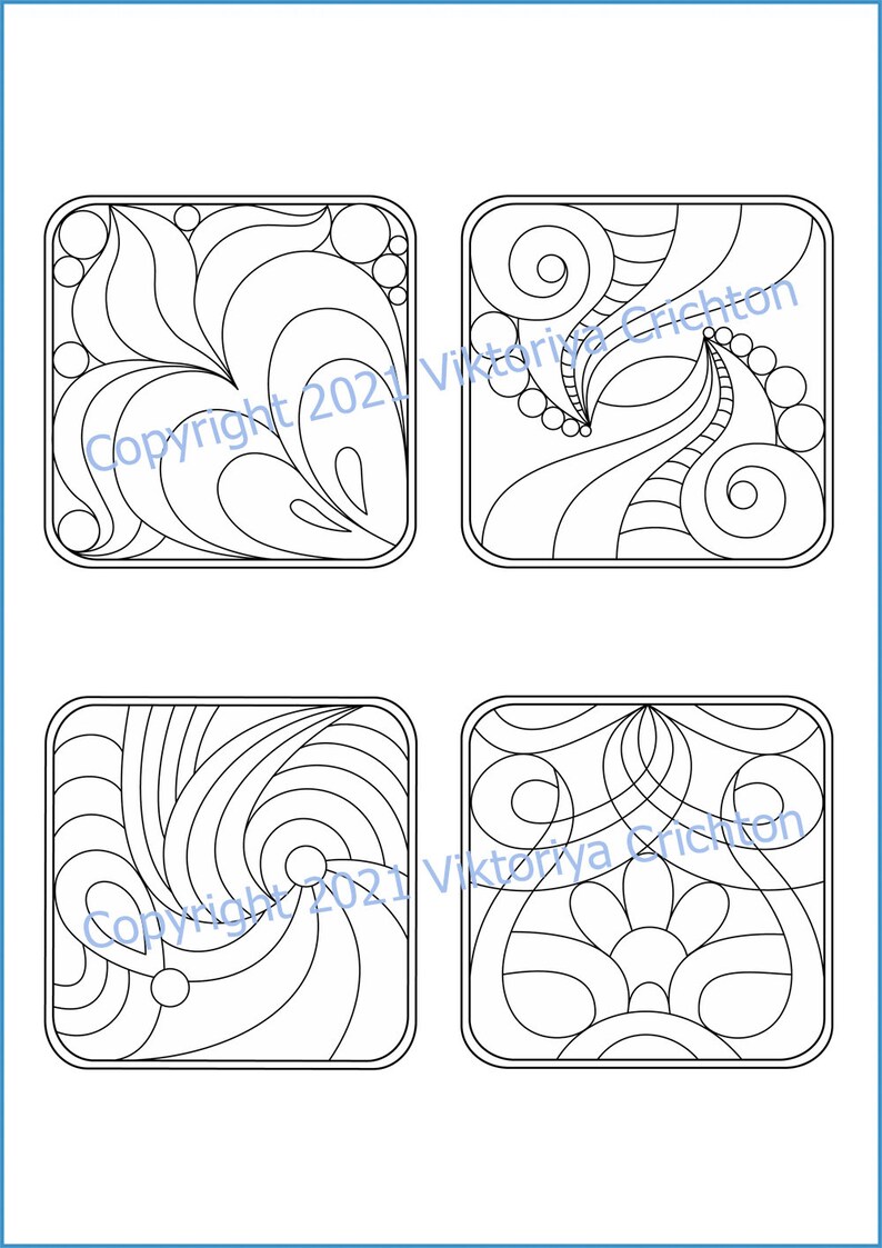 Zentangles Strings for Drawing Patterns 26. Tangle Pattern - Etsy
