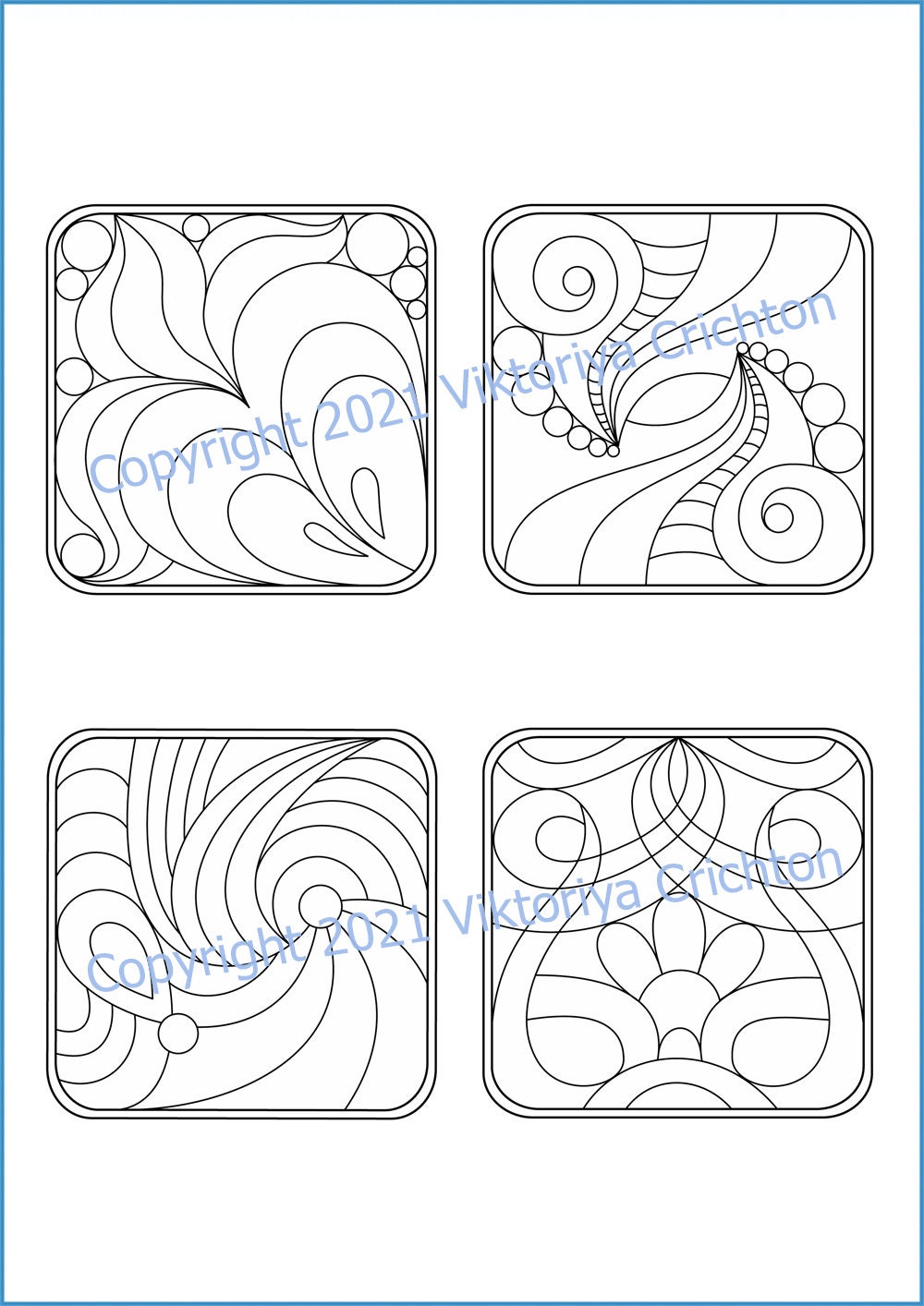 Zentangles Strings for Drawing Patterns 26. Tangle Pattern - Etsy