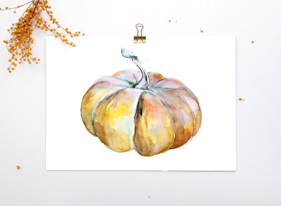 Fresh: Pumpkin A4 - Etsy