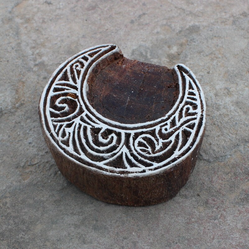 Moon Stamp - Etsy