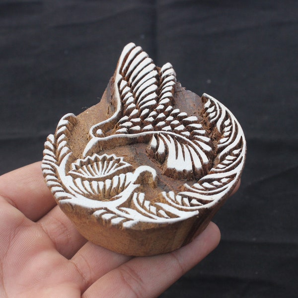 Bird Block Print - Etsy