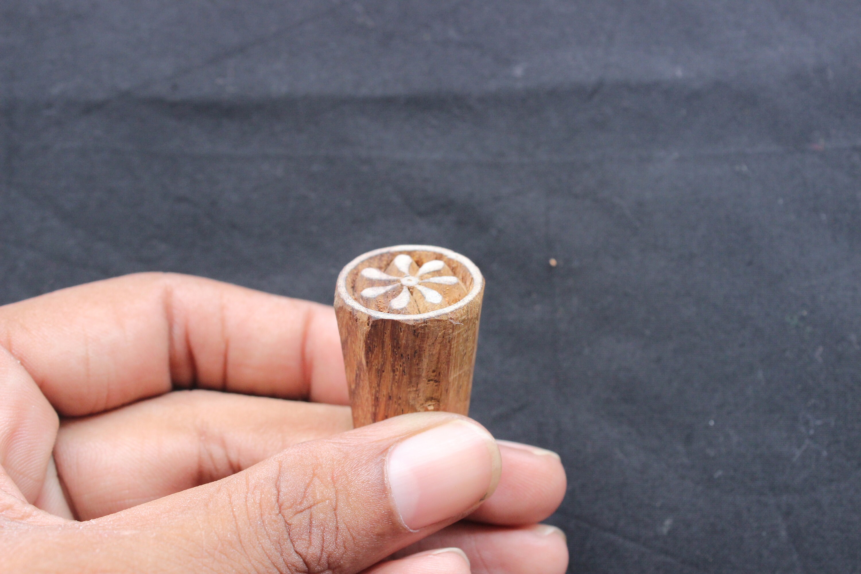 Flower Wood Block Print Stamp Carve Block Print Stamp Floral - Etsy