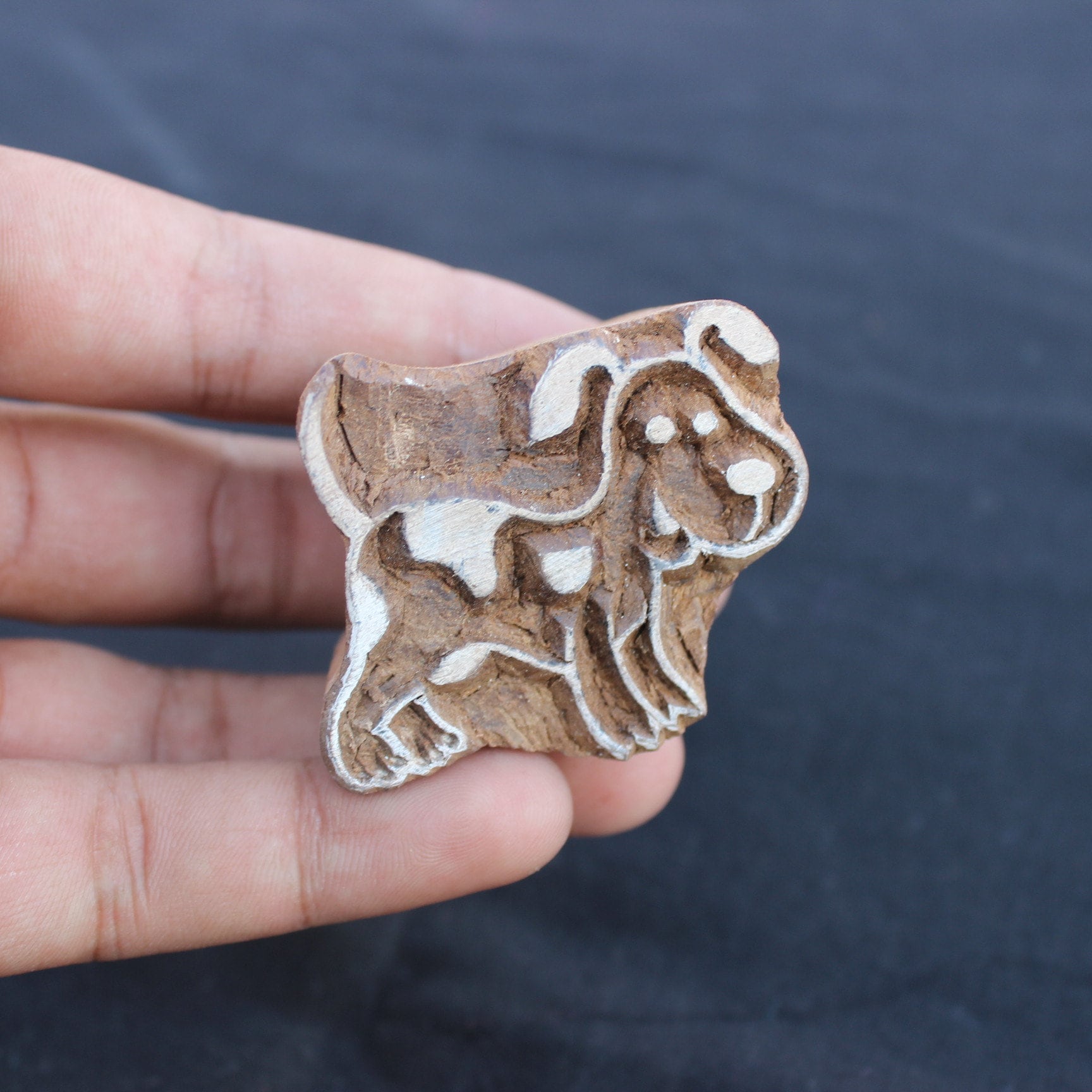 Dog Block Print Stamp Carve Fabric Block Stamp Doggy Block | Etsy