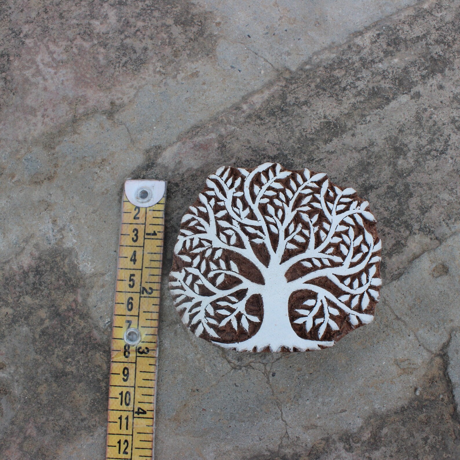 Tree of Life Hand Block Stamp Wood Block Printing Fabric Stamp Hand ...