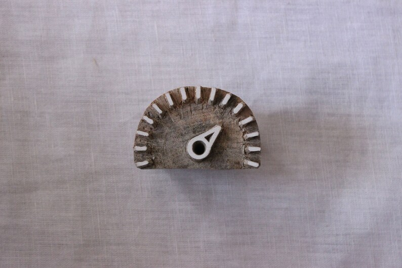 Speed Meter Fabric Stamp, Handmade Indian Block Print - Etsy