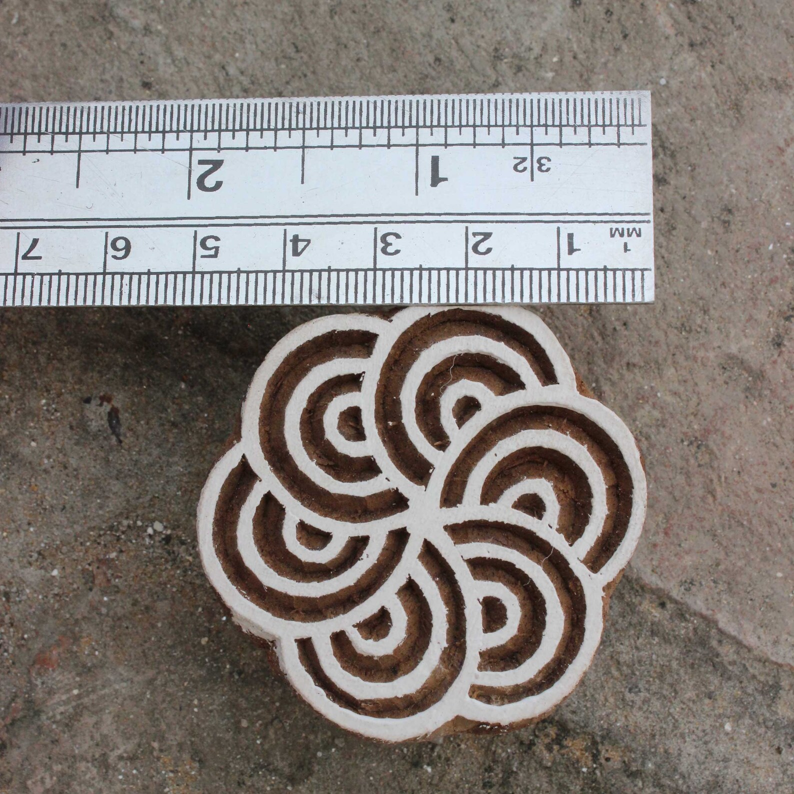 Celtic Floral Wood Block Stamp, Fabric Printing - Etsy