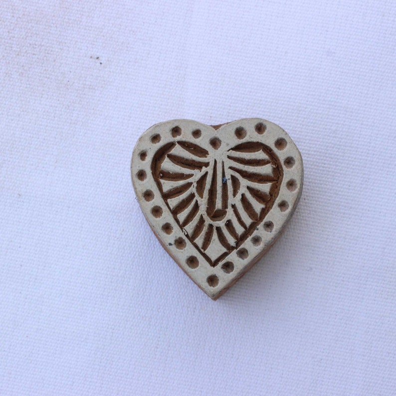 Heart Block Print Stamp Love Block Stamp Carve Block Print - Etsy