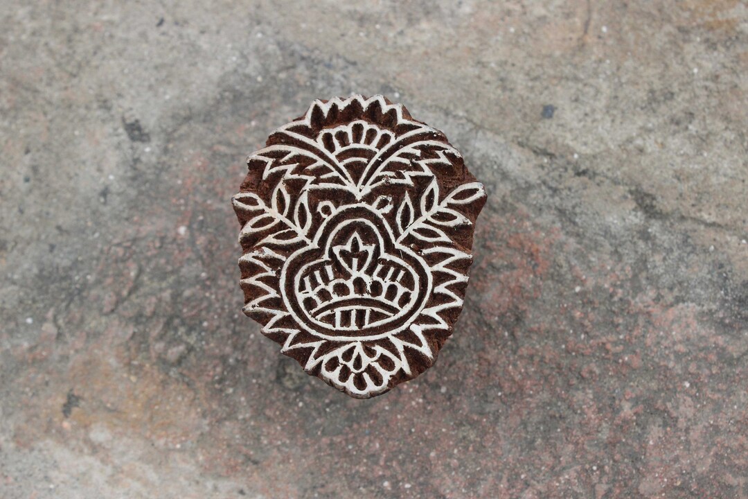 Bouquet Block Print Stamp Floral Block Print Stamps Flower Soap Making ...