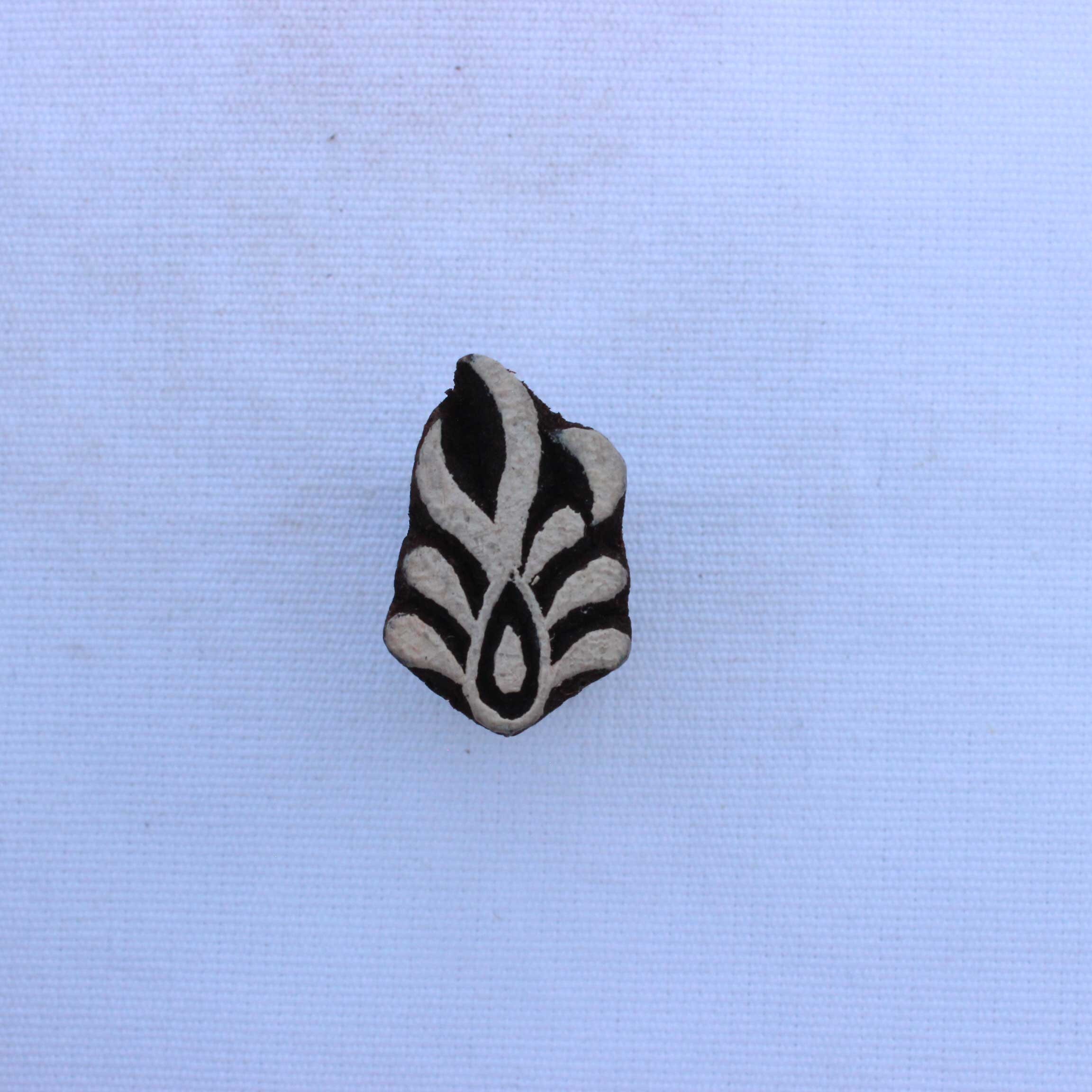 Floral Wood Block Print Stamp Hand Carved Block Print Stamp | Etsy