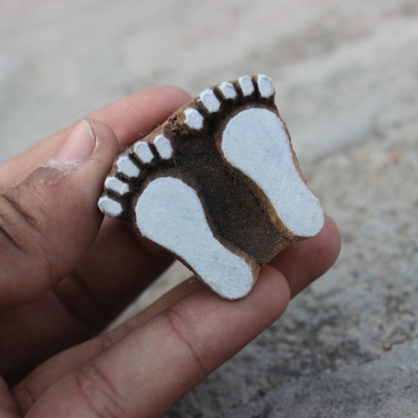 Foot Print Stamp for Pottery - Etsy