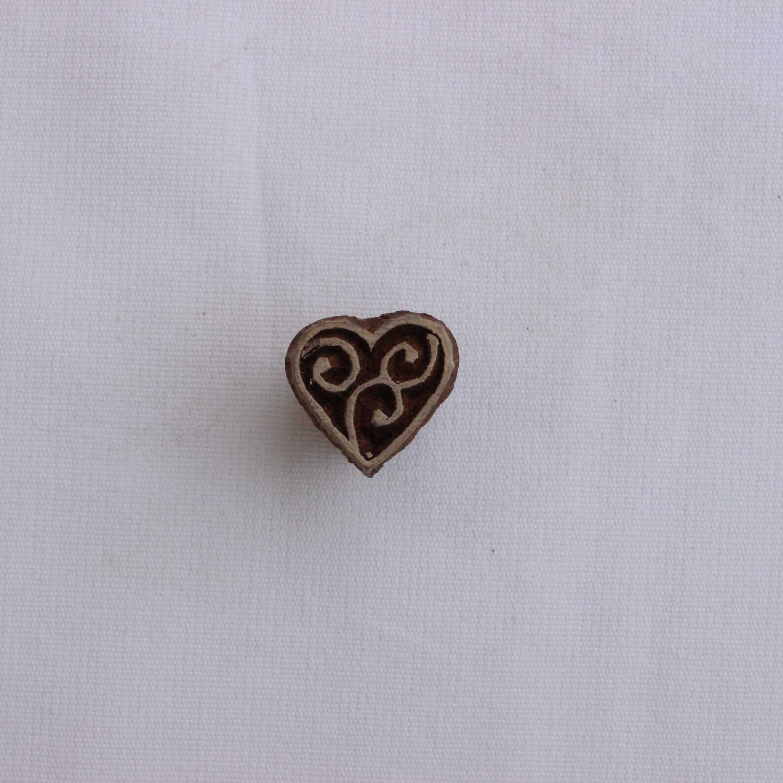Heart Block Print Stamp Love Block Print Stamp Carve Block Fabric Stamp ...