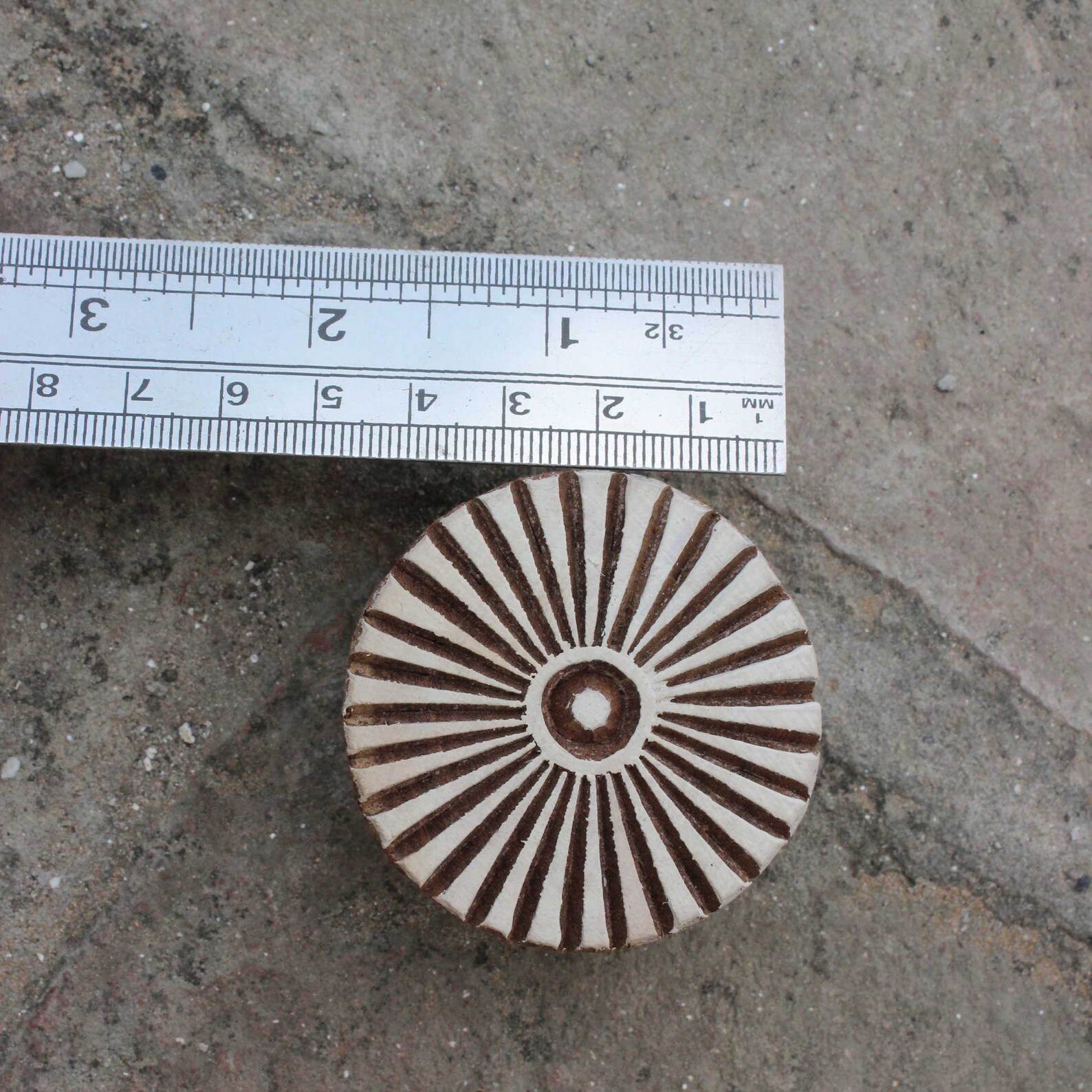 Mandala Block Print Stamp Indian Fabric Stamp Floral Wood | Etsy