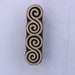 Celtic Spiral Wood Block Stamp, Indian Textile Printing - Etsy