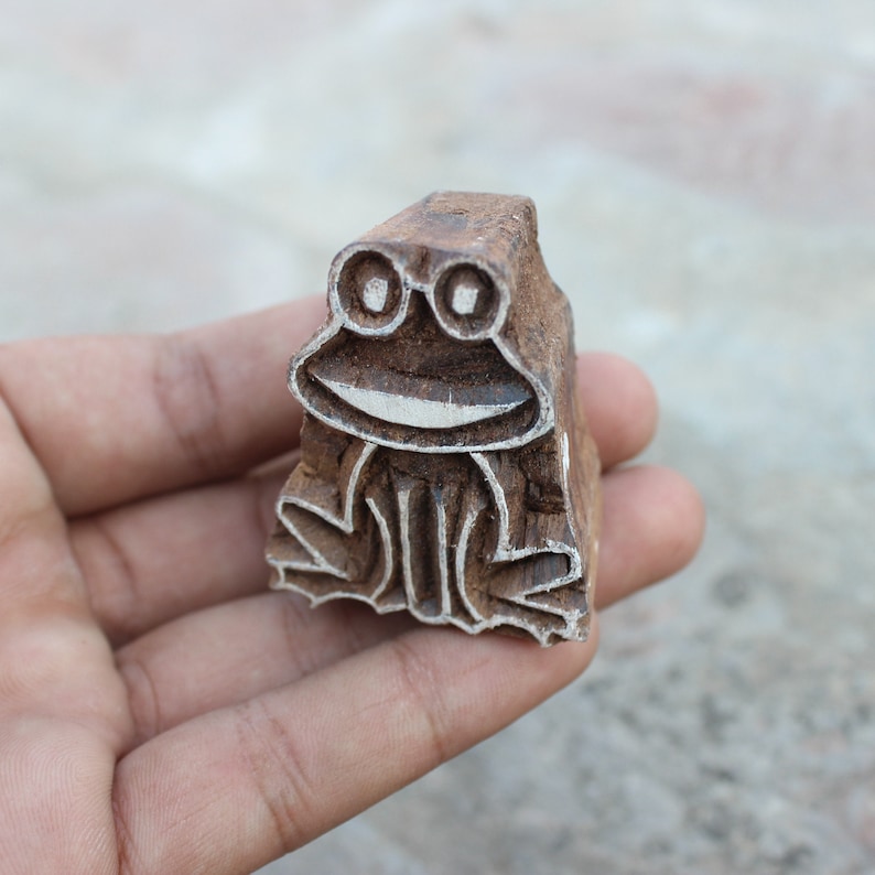 Monkey Block Print Stamp Animals Block Print Stamp Indian Block Print ...